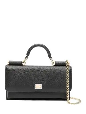Dolce & Gabbana Leather Mini Bag - Black