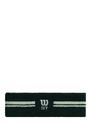 Kith Kith Ivy Wilson Terry Stripe Headband Ivy Green