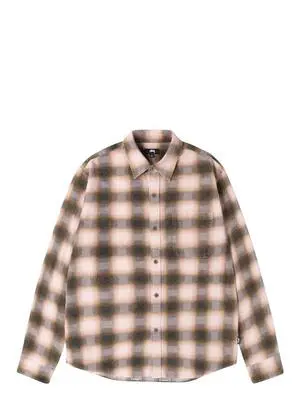 StÜssy June Plaid Shirt - Rose