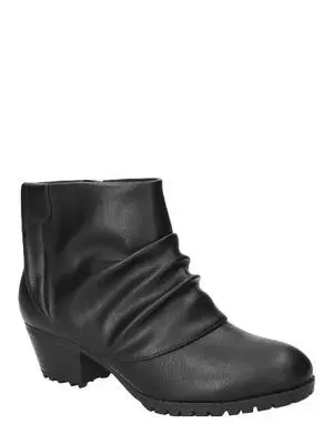 EASY WORKS BY EASY STREET Ambrose Bootie - Black