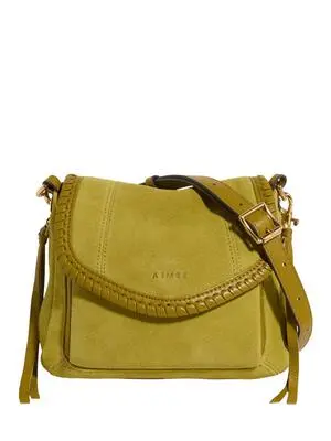 AIMEE All For Love Leather Crossbody Bag Cumin Suede
