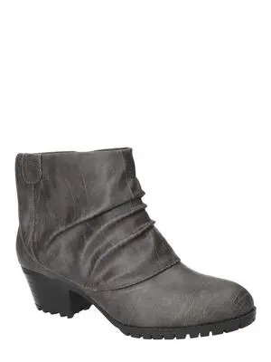 EASY WORKS BY EASY STREET Ambrose Bootie - Grey Distressed