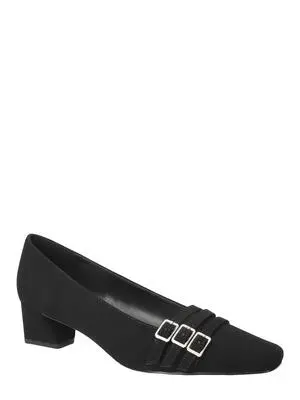 EASY WORKS BY EASY STREET Enya Pump - Black Lamy