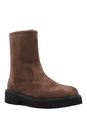 Aquatalia Eloise Weatherproof Bootie - Taupe Suede