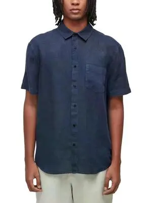 OSKLEN Mc Linen Shirt - Blue