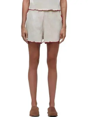 OSKLEN Contrasting-trim Shorts - Neutrals