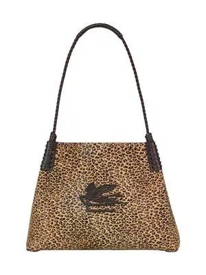 Etro Leopard-print Tote Bag - Neutrals