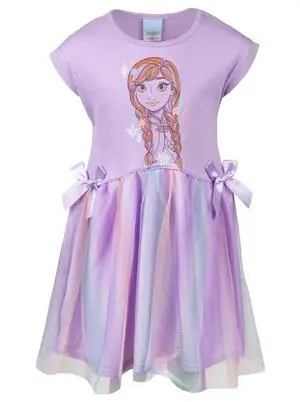 Disney Princess Anna Tulle Dress - Purple