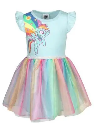 MY LITTLE PONY Rainbow Dash Tulle Dress - Blue