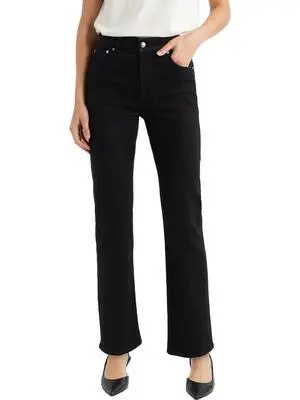 MADEWELL Longline Straight-Leg Jeans