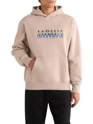 EASTSIDE GOLF Sequence Embroidered Hoodie - Taupe