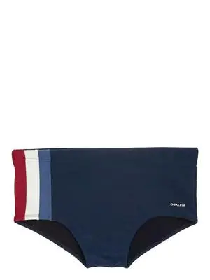 OSKLEN Striped Swim Trunks - Blue