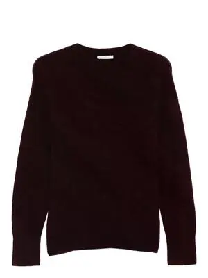 Patrizia Pepe Crew Neck Sweater - M536 Purple Red