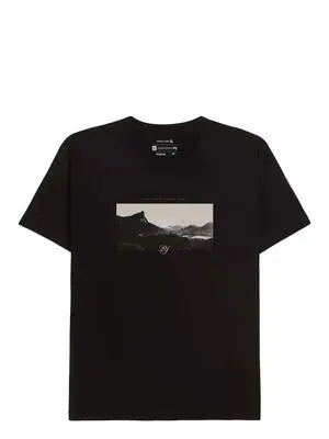 OSKLEN Rio-photographic Print T-shirt - Black