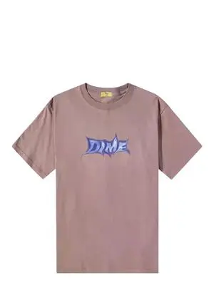DIME Ghostly Font T-shirt - Pink