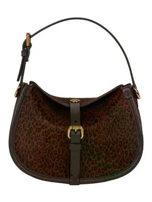 Etro Small Animal Print Tote - Brown