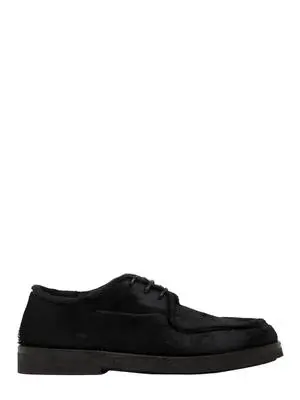 Marsèll Moccar Calf Hair Derby Shoes - Black