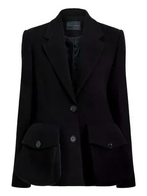 Proenza Schouler Buttoned Blazer - Black