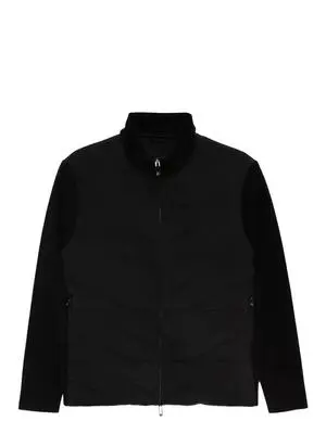 Emporio Armani Panelled Padded Jacket - Black