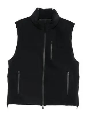 Herno Zip-up Sleeveless Jacket - Black