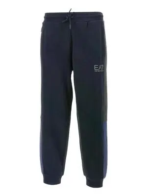 Emporio Armani Logo-print Track Pants - Blue