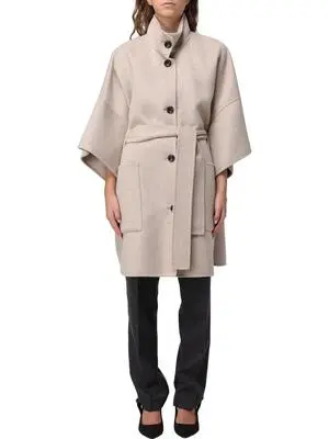 Liu Jo Belted Coat - Mastic