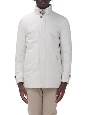 MOORER Moorer Stand Collar Jacket Ecru