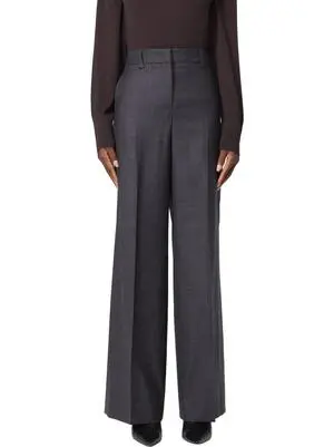 Incotex Wide Leg Trousers - Grey