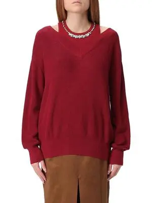 Liu Jo Cutout Sweater - Ruby