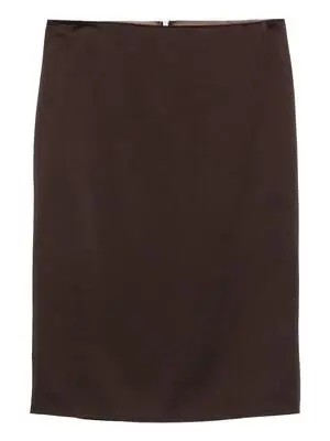TOM FORD Satin Midi Skirt