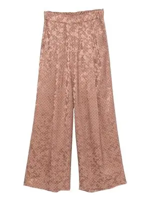 Dries Van Noten Pila Cotton Trousers - Pink