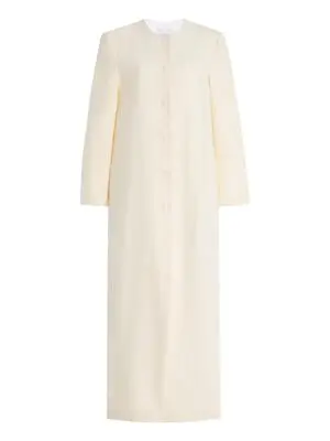 SLOAN Exclusive Wool Long Cardigan Coat
