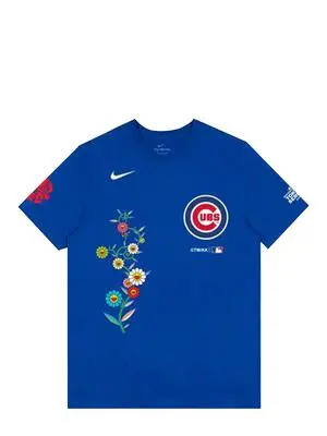 Nike X Takashi Murakami X Mlb Cubs Short-sleeve Tee - Blue