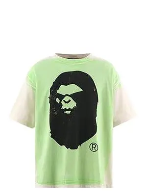 SAINT MXXXXXX X Bape Handprint Tee - Multicolor