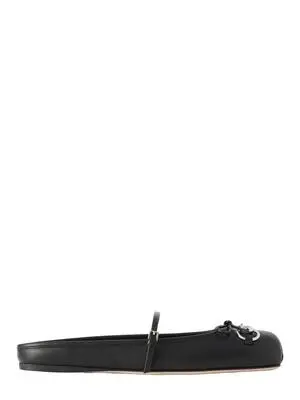 Gucci Horsebit-embellished Leather Mules - Black