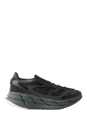 Adidas By Stella McCartney Adistar Mesh And Shell Sneakers - Black