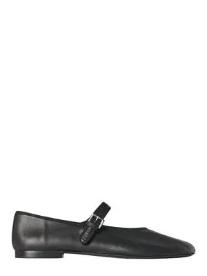 THE ROW Boheme Mj Leather Shoe - Black