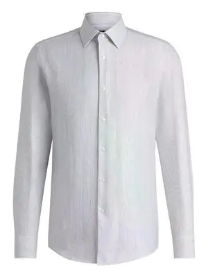 BOSS Striped Shirt - White