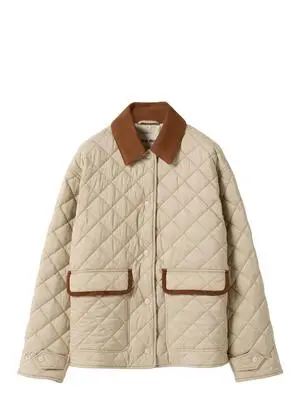 MIU MIU Quilted Technical Pongé Blouson