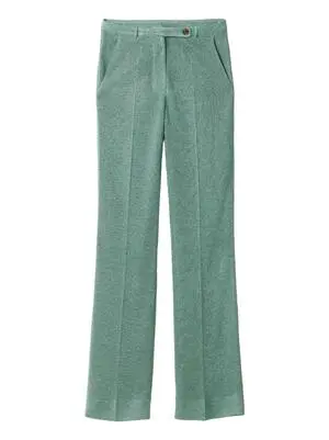 Miu Miu Lurex Pants - Lawn Green