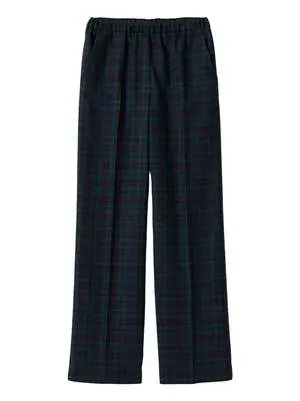 MIU MIU Plaid Straight Pants