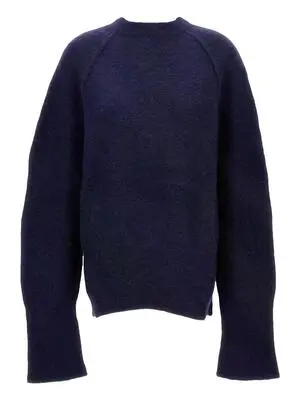MAISON JEJIA Crew-neck Sweater - Blue