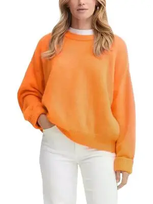 American Vintage Crew-neck Sweater - Orange