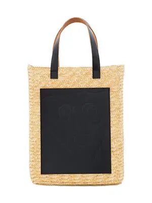 Plan C Borsha Medium Raffia Shopping Bag - Multicolore