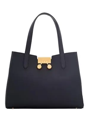 Marni Leather Tote Bag - Black