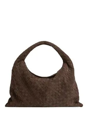 Bottega Veneta Large Hop Bag - Brown