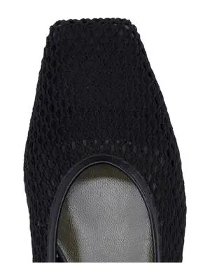 MARIA LUCA Augusta Ballerina Flats - Black