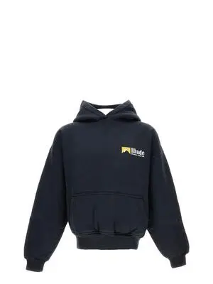 Rhude Hooded Sweatshirt - Black