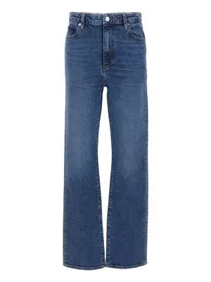 FRAME The Ruler Straight Leg Jeans - Blue