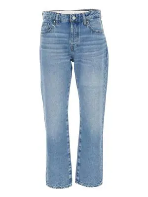 Ag American Jeans Mid-rise Slim - Sky Blue